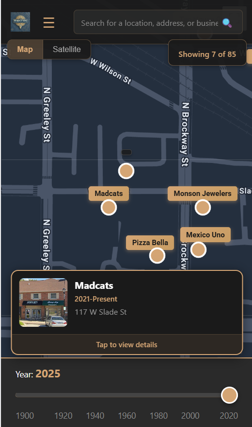 When It Was - Discover the Past, Experience the Present | Interactive ...